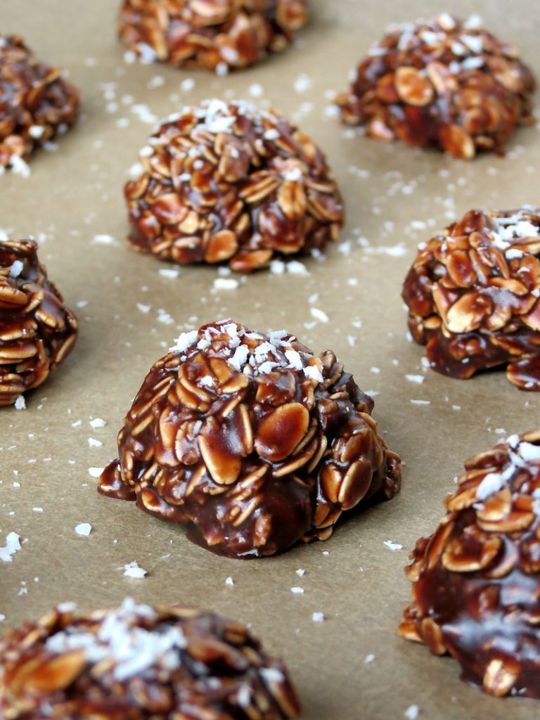 Coconut Nutella No Bake Cookies - Yummy Addiction