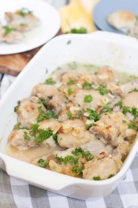 Pollo al Ajillo (Spanish Garlic Chicken) - Yummy Addiction
