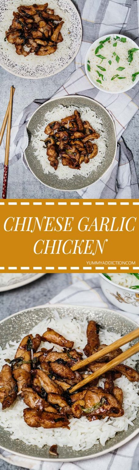 Chinese Garlic Chicken - Way Better than Takeout!