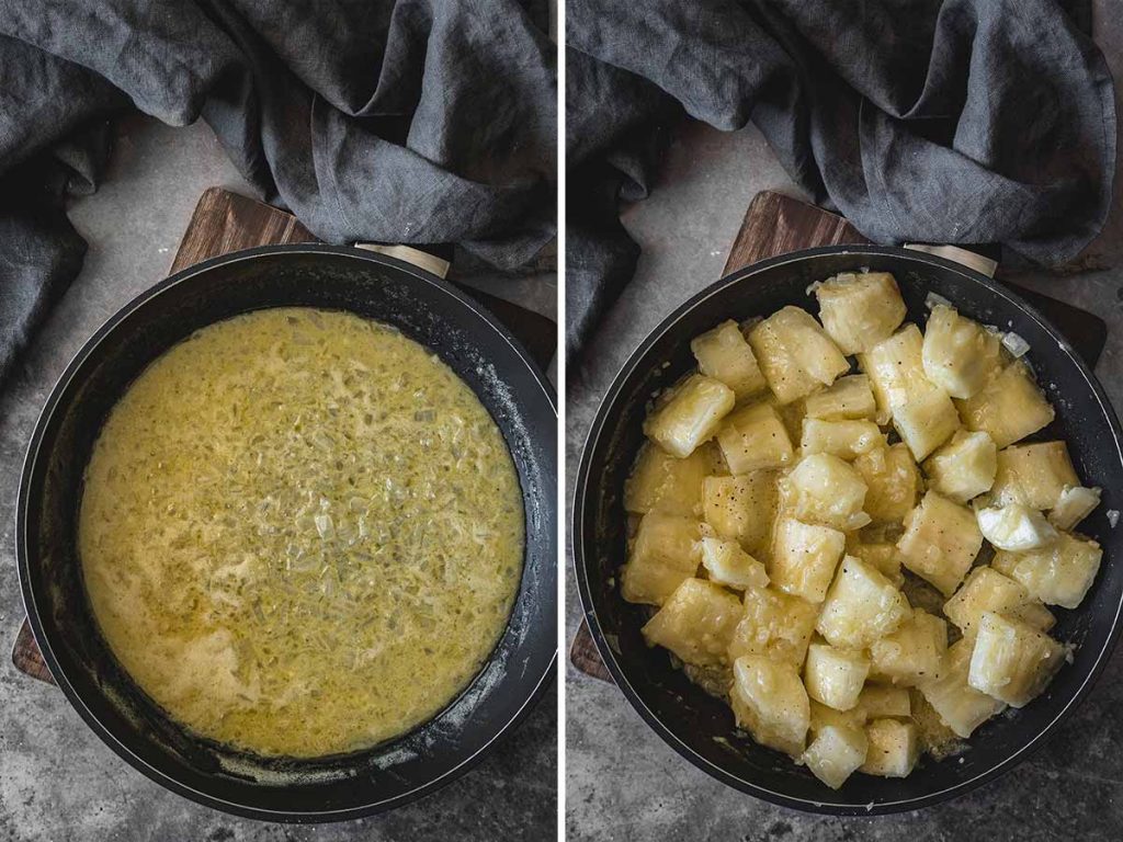 Cuban Yuca con Mojo (Yuca with Garlic Sauce) - Yummy Addiction