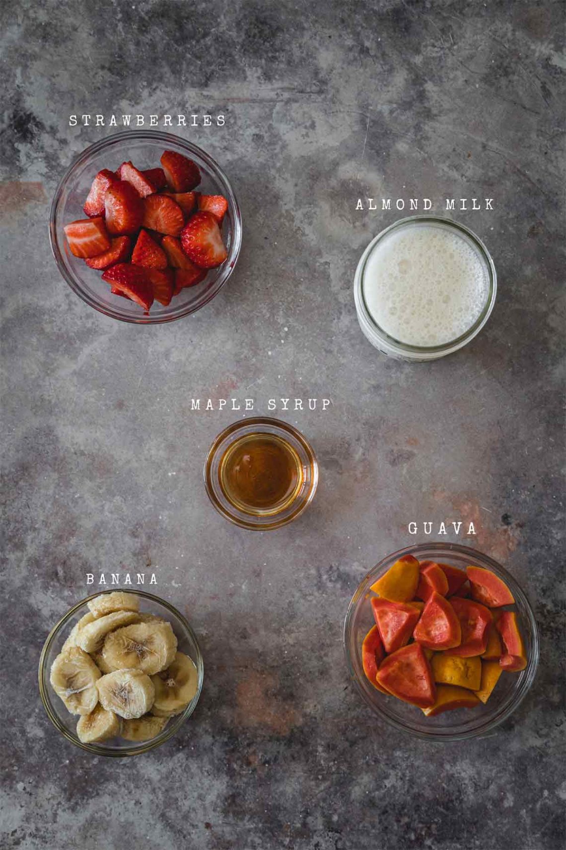 Guava Smoothie with Strawberries and Banana (Easy & Healthy)