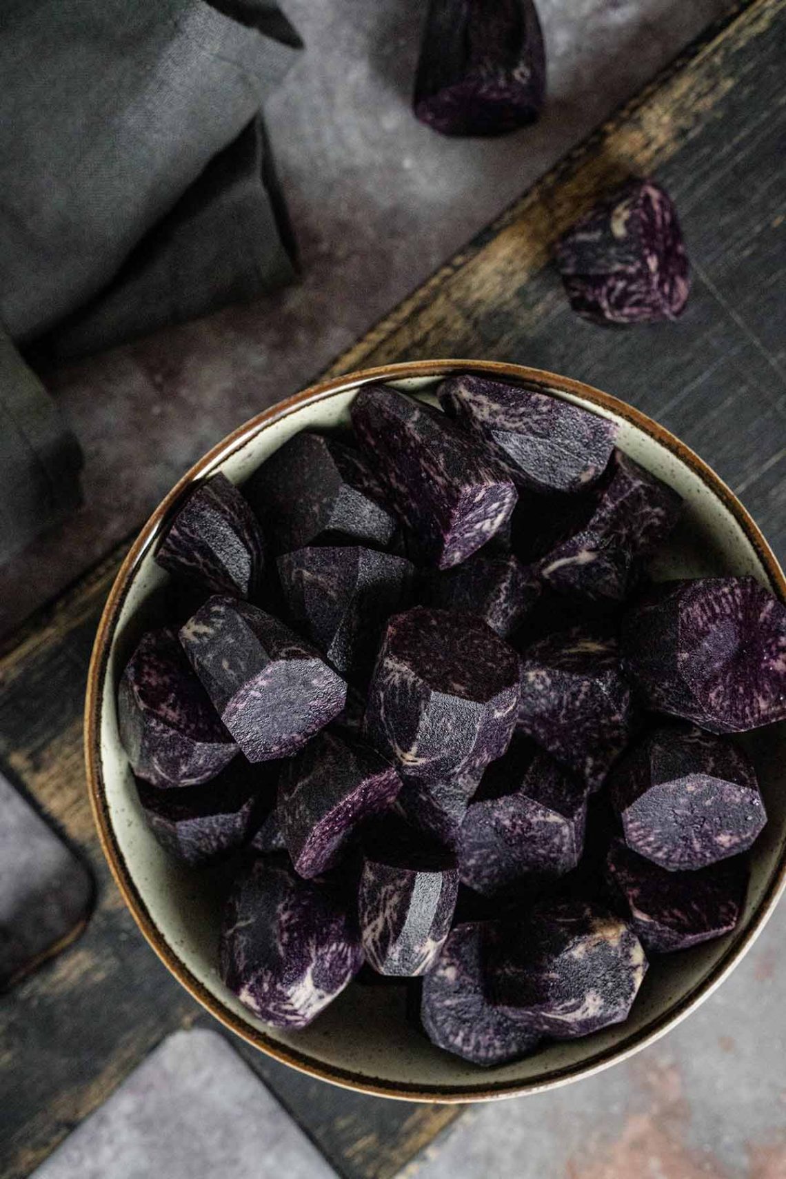 The Best Purple Mashed Potatoes!