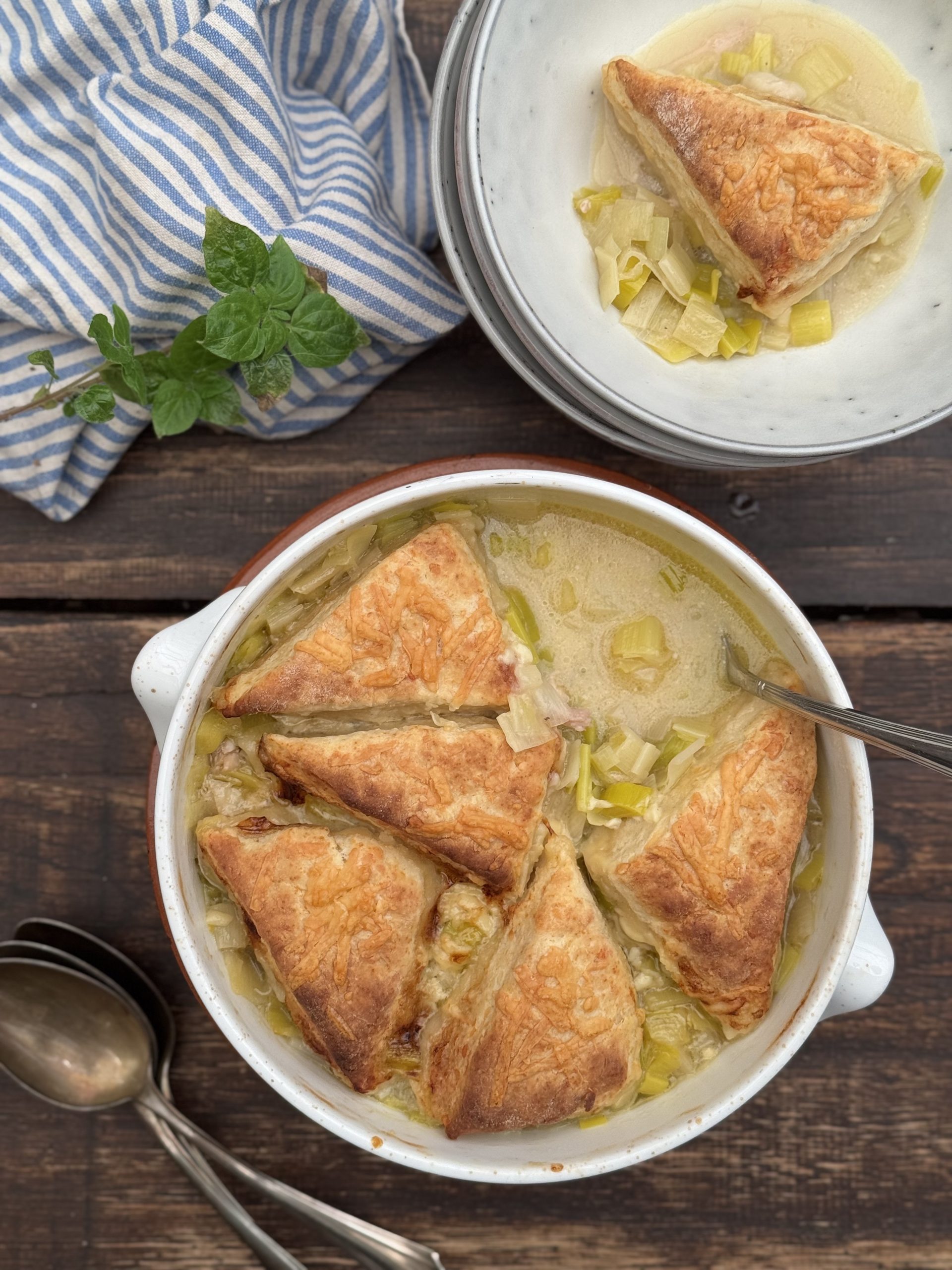 Chicken Dumpling Biscuits - Yummy Addiction