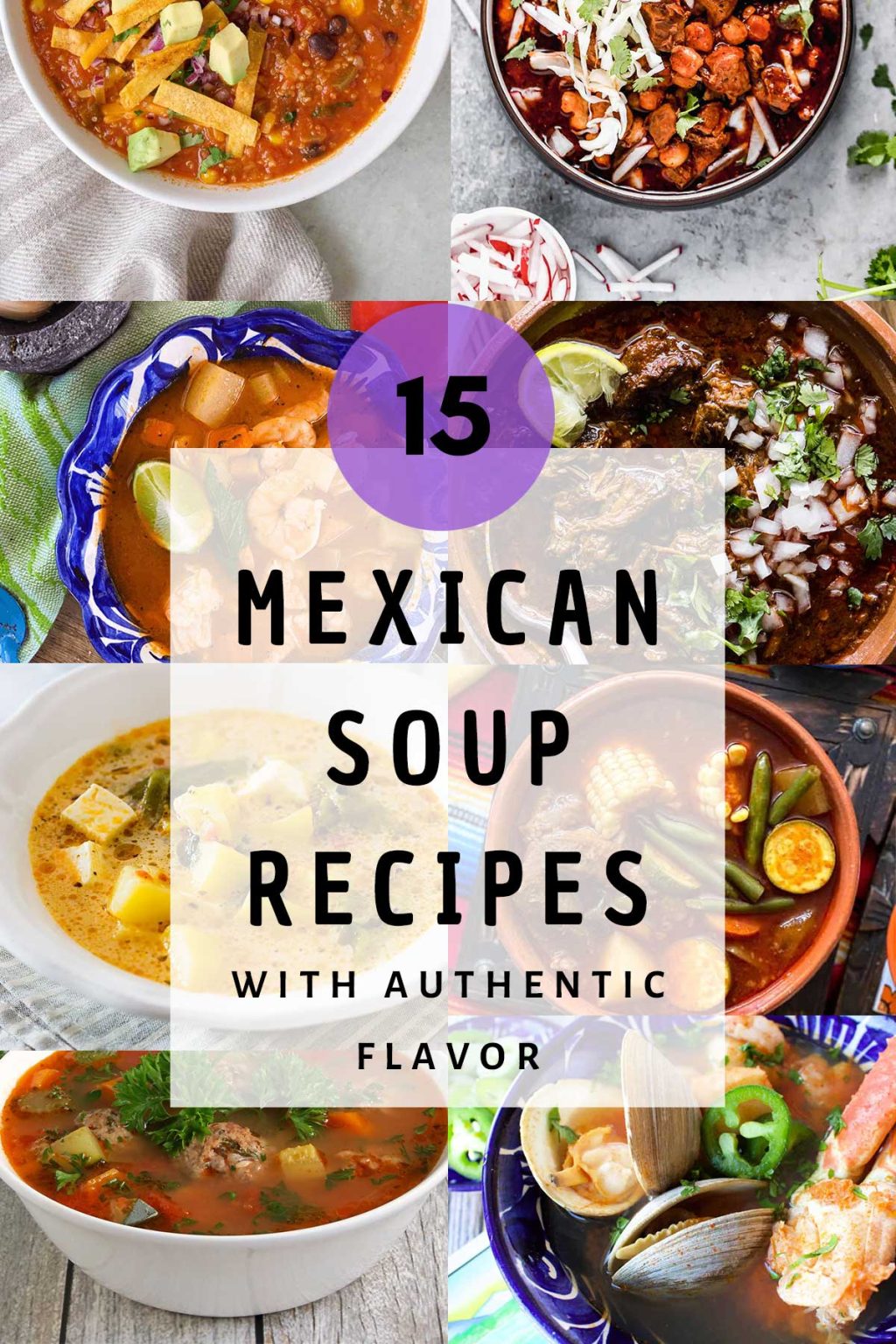 Mexican Soup Recipes - Yummy Addiction