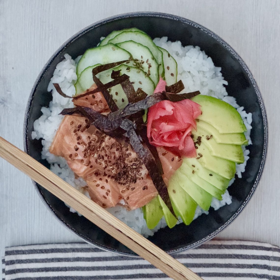 Sushi Bowl - Yummy Addiction