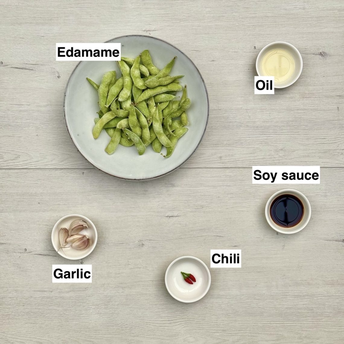 Garlic Edamame - Yummy Addiction