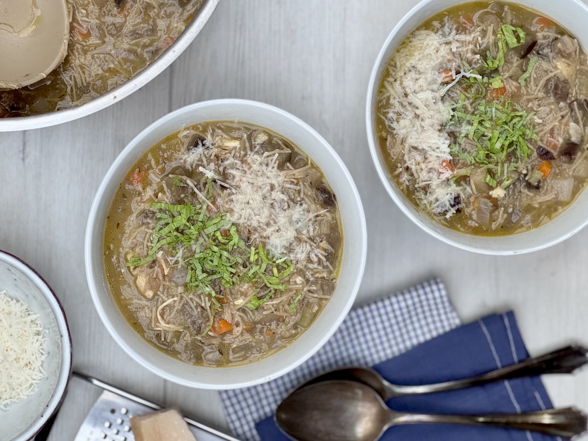 Chicken Pastina Soup - Yummy Addiction